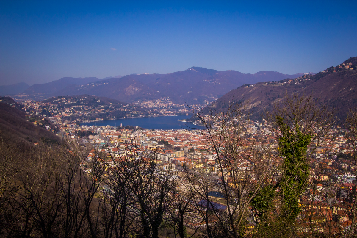 Castello Baradello near Como Castello Baradello near Como